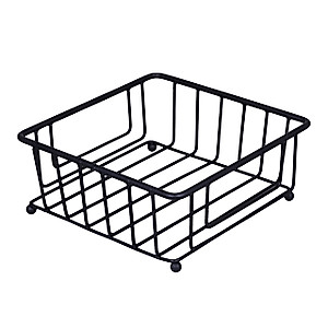 Metal Napkin Holder for Table | Flat Napkin Holder | Farmhouse Napkin Holder | Kitchen Napkin Holder | Rustic Napkin Holder | Decorative Tissue Dispenser | Paper Napkin Holder | Housewarming Gift