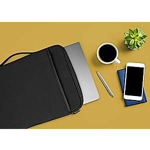 Aluratek Universal 14" Laptop, MacBook, Chromebook, Tablet Sleeve with Handle (ALS14F)
