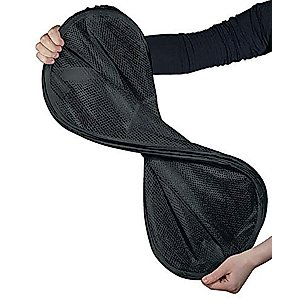 Popup Laundry Hamper (1 & 2 Pack) Foldable Pop-up Mesh Hamper Dirty Clothes Basket with Carry Handles by Simplized