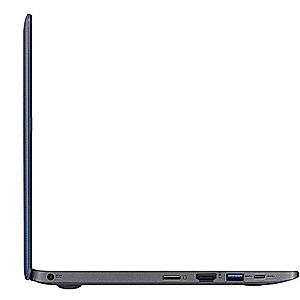 ASUS VivoBook E12 Thin and Light Business Laptop 11.6 inch HD Display Intel Celeron N3350 4GB RAM 64GB eMMC + 128GB SD Card Intel HD Graphics 500 HDMI Office365(1-Year) Win10Pro + USB-C Adapter