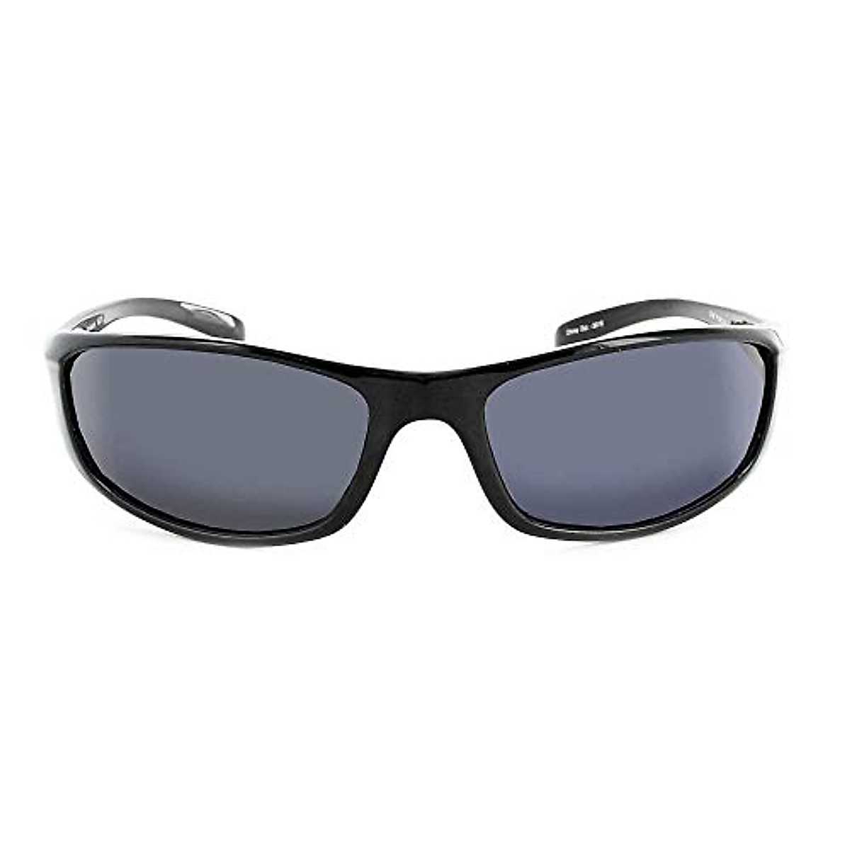 Optic Nerve - 2022 Premium & Affordable Polarized Sport Sunglasses for Men/Women, Backwoods Edition with Shiny Black Frame/Smoke Lens