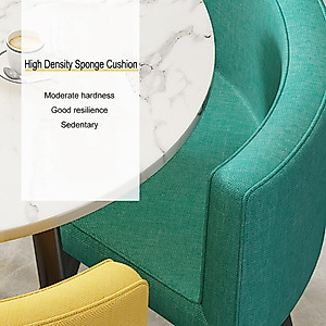 Office Reception Room Club Table, Table And Chair Set, Negotiation Table Sales Office Shops Meetings Small Round Tables, Nordic Negotiation Table And Chair, Business Conference Room Coffee Table ( Col