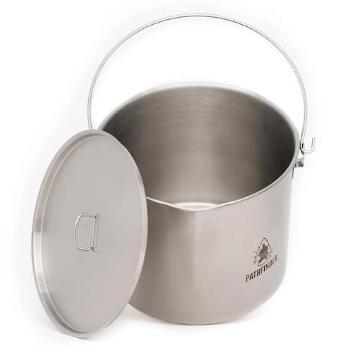 The Pathfinder School Stainless Steel Bush Pot and Lid Set (120 ounce)