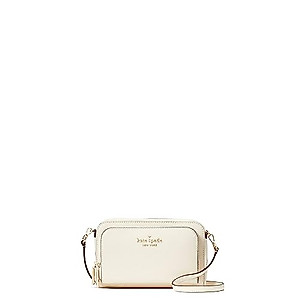 Kate Spade Staci Dual Zip Around Crossbody (Parchment)