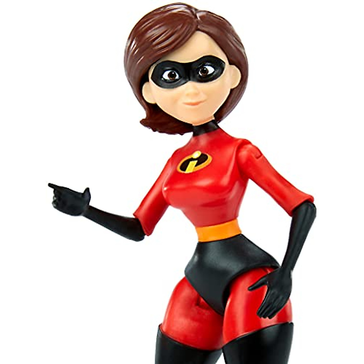 Mattel ​Pixar "The Incredibles" Elastigirl Action Figure with Jack-Jack, Movie Character Toys 6.6-in & 2.2-in Tall, Highly Posable with Authentic Super Suits, Kids Gift for Ages 3 Years Old & Up