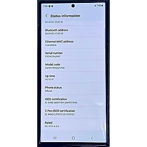 SAMSUNG Galaxy S23 Ultra 5G, US Version, 512GB, Red - Unlocked (Renewed)