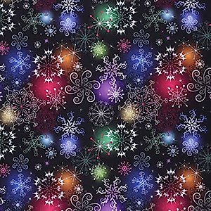 Mook Fabrics Cotton 2022 Christmas, Multi, 15 Yard Bolt
