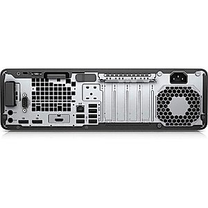 HP EliteDesk 800 G4 Desktop Computer - Intel Core i5 (8th Gen) i5-8500 3 GHz - 16 GB DDR4 SDRAM - 256 GB SSD - Windows 10 Pro 64-bit - Small Form Factor - DVD-Writer DVD177;R/177;RW - Inte