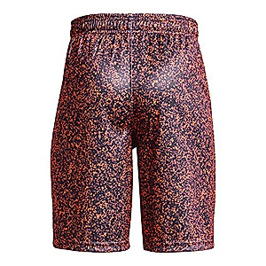 Under Armour Boys' Renegade 3.0 Printed Shorts, Utility Blue (496)/Black, Youth Medium