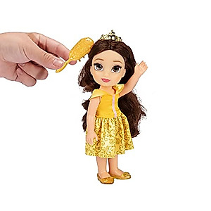 Disney Princess Belle Doll & Phillipe Petite Gift Set, Yellow