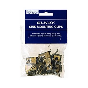 Elkay Sink Mounting Clips, 14 Pc - HD14CLIP