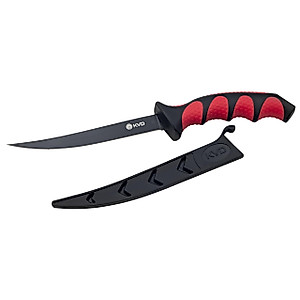 Strike King (FK6KVD) KVD 6 Filet Knife, Red, 4116 Germain Stainless Steel Blade