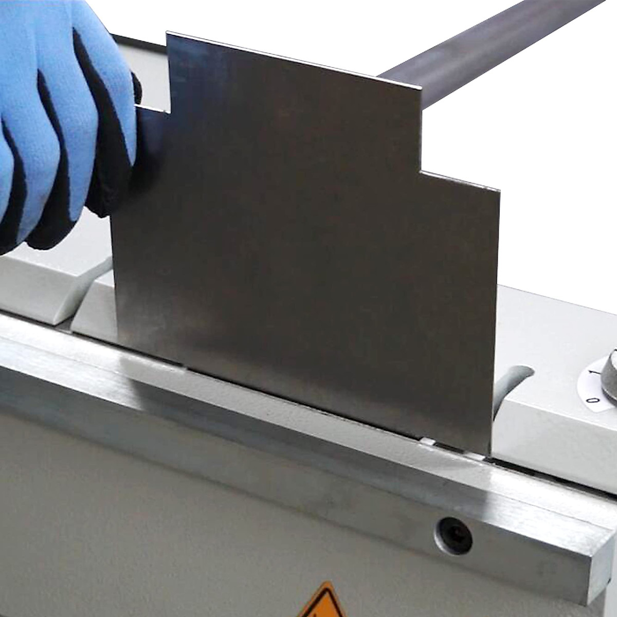 Kaka Industrial EB-4816B Magnetic Sheet Metal Brake, 48 inches Magnetic clamping Pan and Box Bending Brake,16-Gauge Mild Steel Capacity 220V-60HZ-1PH