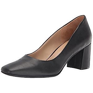 Naturalizer Women's, Warner Pump Black Smooth
