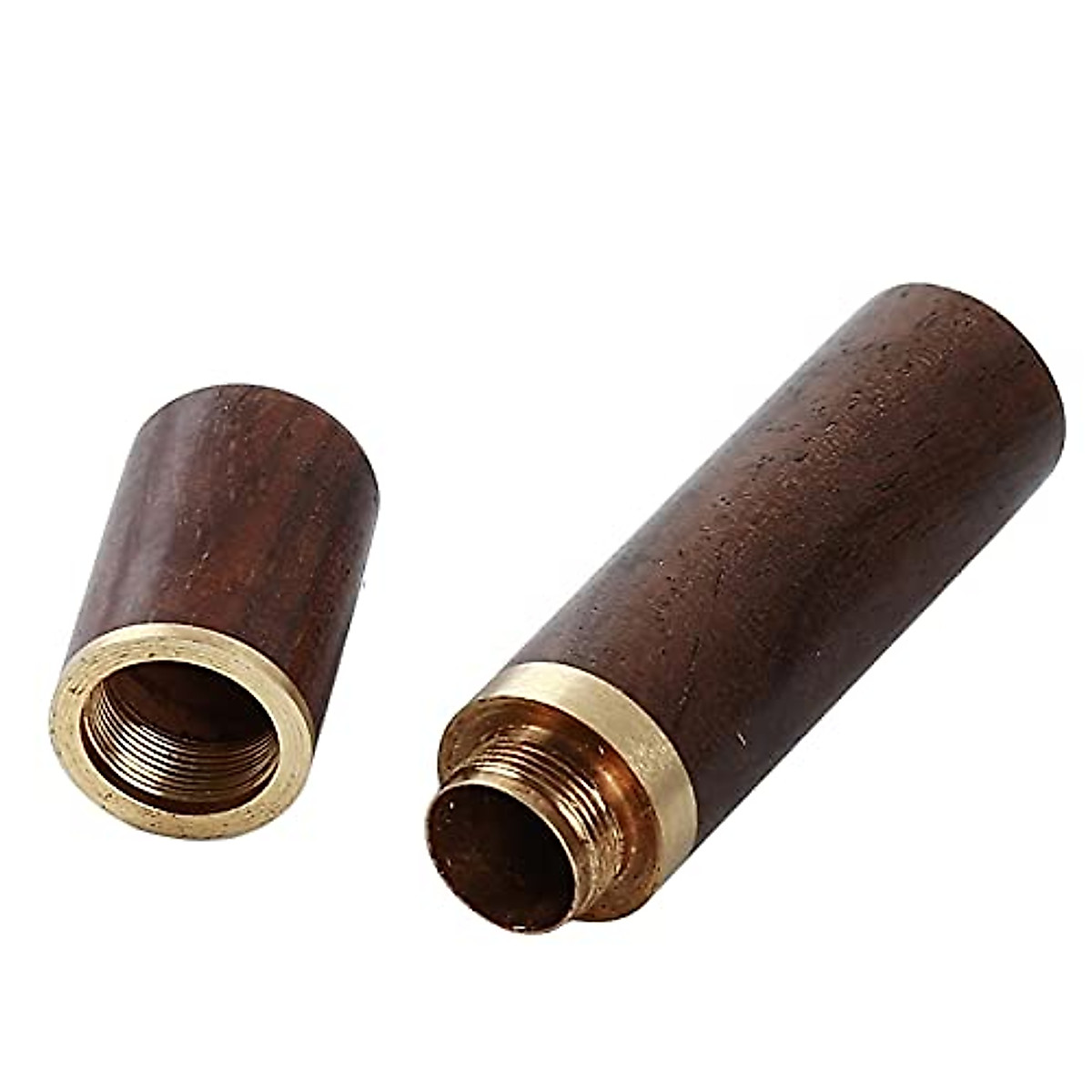 Bayetss Ebony Hand Needle Box Sewing Needles Storage Tube for Storing Needles,Ebony