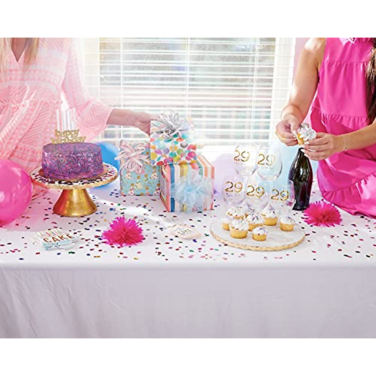 Mud Pie Marble Trivet, 1 1/4" x 8 1/2" dia, Gold