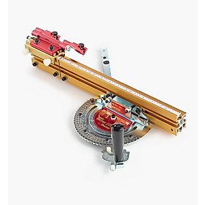 INCRA MITER1000SE Miter Gauge Special Edition With Telescoping Fence and Dual Flip Shop Stop