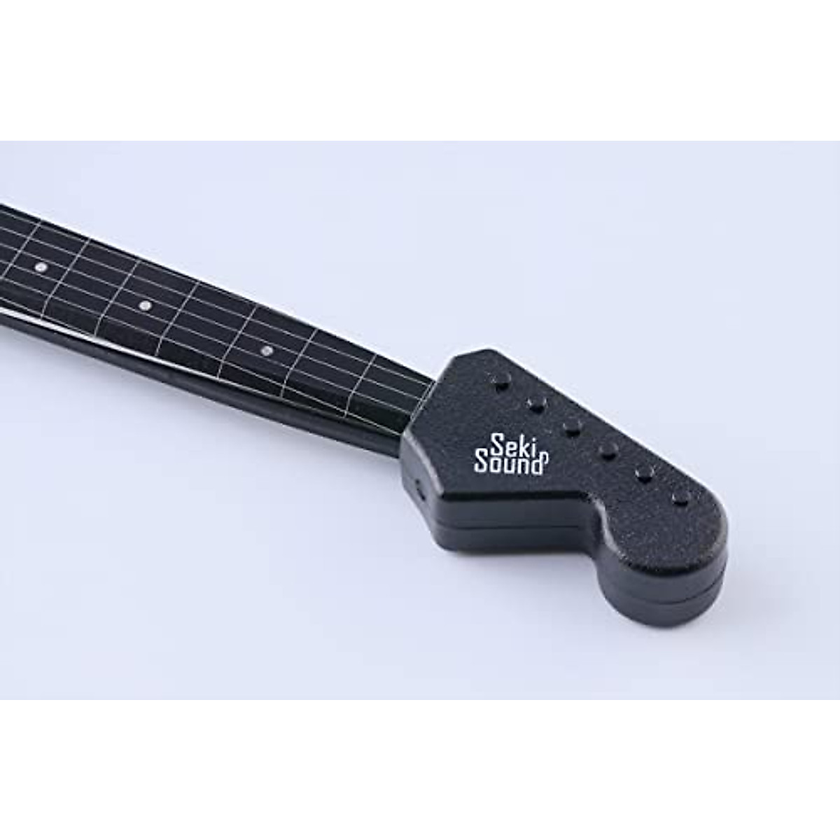 Stratocaster Electric Guitar Scissors with Stand and Cap, Black - Fluorine Coating, Japanese Stainless Steel - Made in Seki Japan