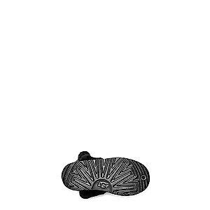 UGG Unisex-Child Sunburst Tall Boot, Grey/Black, 5 Big Kid