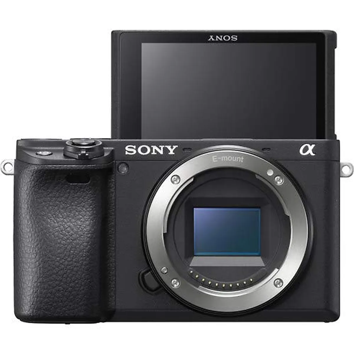 Sony Alpha a6400 Mirrorless Digital Camera 24.2MP 4K (Body Only) + 64GB & 32GB Memory Cards, Sturdy Equipment Carrying Case, Spider Tripod, Camera Flash, Software Kit and More