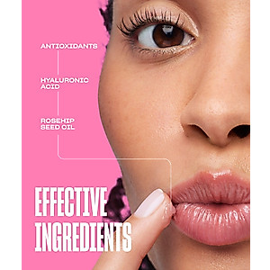 Babe Original Babe Glow Fragrance-Free Lip Sleeping Mask for Softer Lips, Hyaluronic Acid & Antioxidant Infused for Smoother, Moisturized Lips, Unscented, Cruelty-Free…