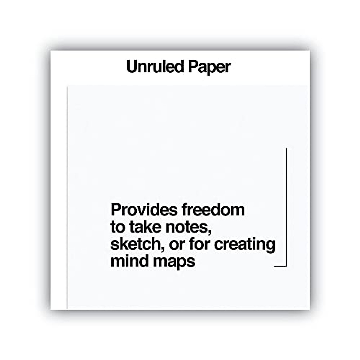 Universal M9-35615 100-Sheet 5 in. x 8 in. Unruled Scratch Pads - White (12-Piece/Pack)