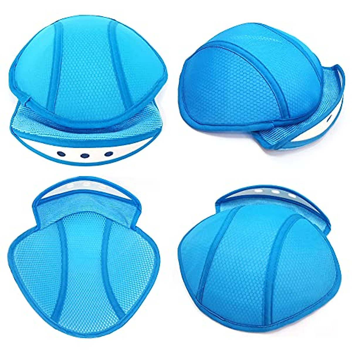 3PCS Hard Hat Cap Insert Liner Sweatband Helmets Cooling Pad Safety Head Protection Air Mesh Microfiber Soft Cotton Sweat Absorber Cool Ventilation