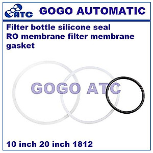 Ochoos Household Water Purifier Pure Water Machine Universal 10 inch 20 inch Filter Bottle Silicone Sealing Ring RO Membrane Gasket - (Color: Membrane Gasket)