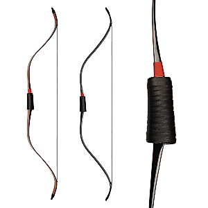 PMZ Archery Recurve Bow, High-Performance Horse Bow Korean Bow for Hunting, Right Left Hand Traditional Bow for Beginner Adults Teenagers, 40lbs