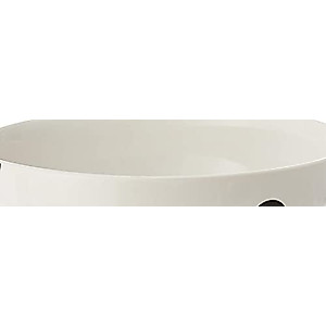 Kate Spade New York Deco Dot Medium Serving Bowl, 2.78 LB, White