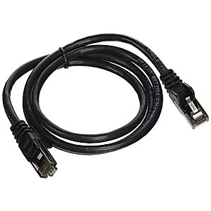 Belkin Snagless CAT6 Patch Cable RJ45M/RJ45M; 3 Black (A3L980b03-BLK-S), 3 Feet (A3L980B03-BLK-S)