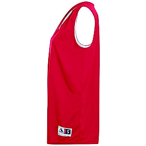 Augusta Sportswear womens Augusta Ladies Reversible Wicking Tank Sleeveless, Red/White, Large US