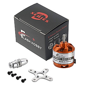 FLASH HOBBY 2826 RC Brushless Motor 1400KV Electric Outrunner Motor for RC Aircraft Plane Multicopter Drone Fixed Wing Helicopter