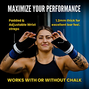 Element 26 IsoGrip Hand Grips for WODs, Gymnastics, Weight Lifting, and Cross Training - Gymnastics Grips for Men and Women - Cross Training Gloves - Tactical Grips (Medium, IsoComp)