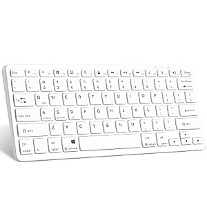 TaIYanG Bluetooth Keyboard for iPad Wireless Keyboard Compatible iPad 10th/iPad 10.2(9th/8th/7th Generation),iPad Air 5th/4th, iPad Pro 11/12.9, iPad 9.7, iPad Mini and All Bluetooth Devices (White)
