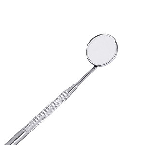 DEWIN Dental Mirror, Stainless Steel Inspection Mirror for Checking Eyelash Extension