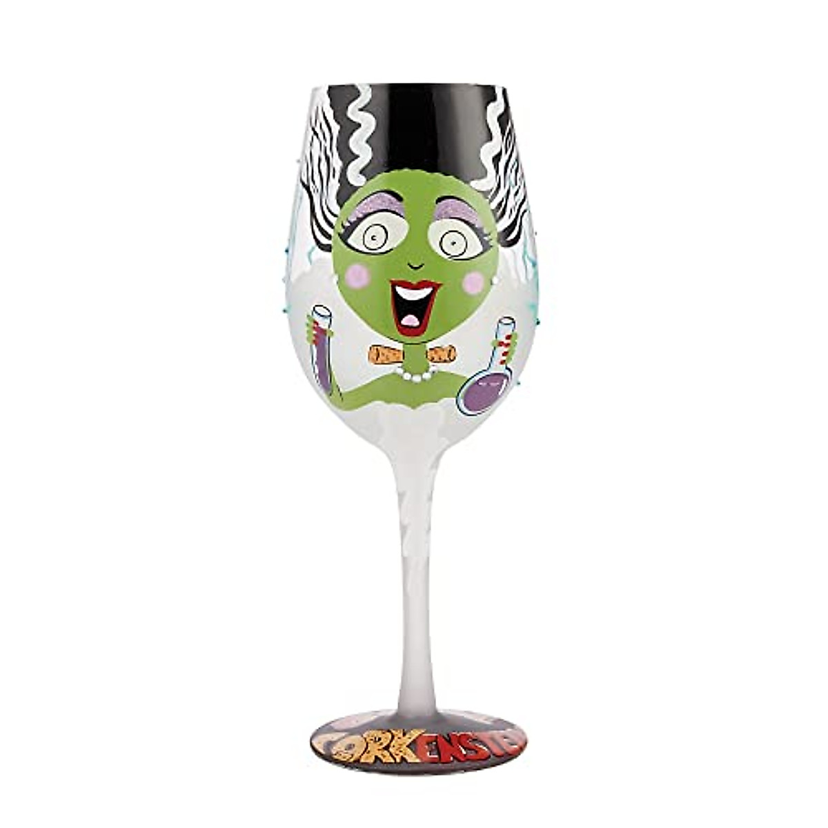 Lolita Bride Corkenstein Wine Glass, 6010663, Multicolor, height 22.5 cm