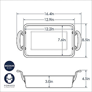 Nordic Ware 41633 Roaster, Medium, Copper