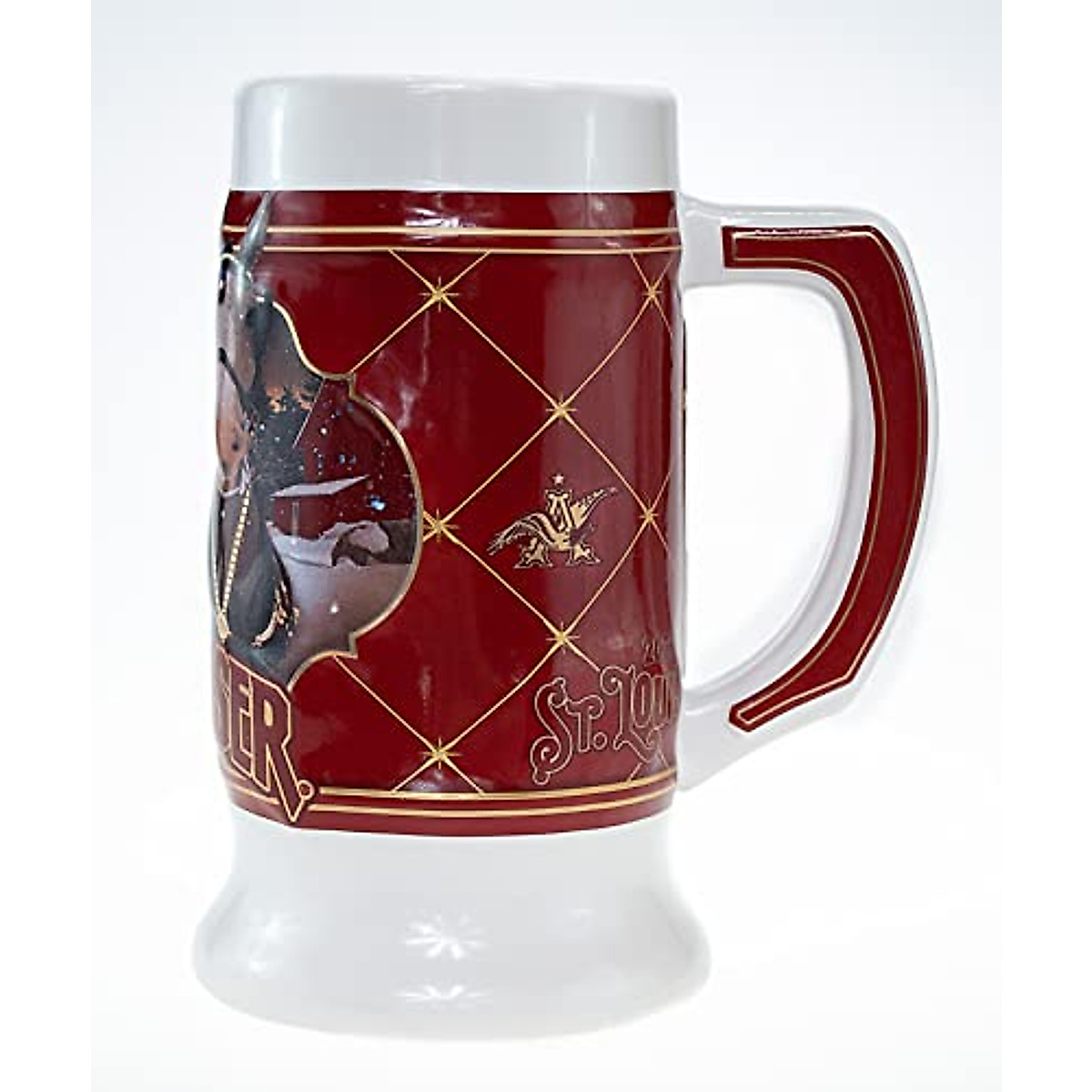 2022 Budweiser Limited Edition Collectors SERIES #43 Clydesdale Holiday Stein - Ceramic Beer Mug - Christmas Gift for Men, Father, Husband - Collectable Room Decor for Den, Man Cave, Home Bar