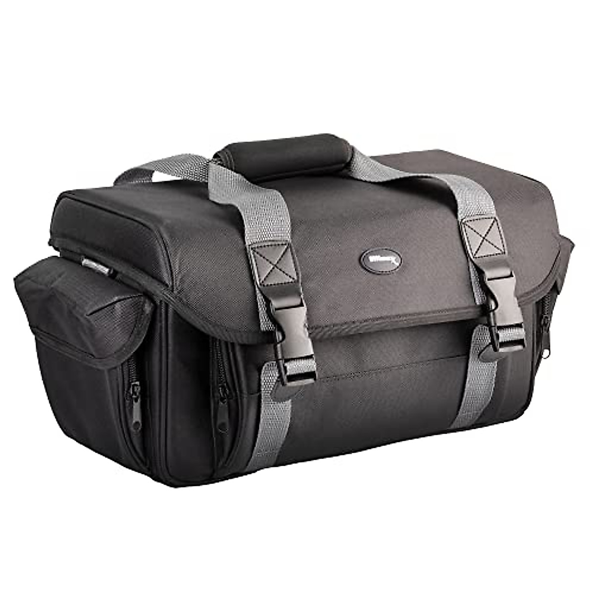 Ultimaxx Large Water Resistant Gadget Bag with Dual Buckles & Pockets for Sony,Nikon, Canon, Olympus, Pentax, Panasonic, Samsung & Many More SLR Cameras & Camcorders