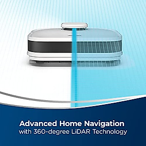 BISSELL ReadyClean Wet/Dry Mopping Hard Floor Robot, Auto-Pad Change Technology, LiDAR Advanced Home Mapping, WiFi- App Connection,Smart Docking,3571
