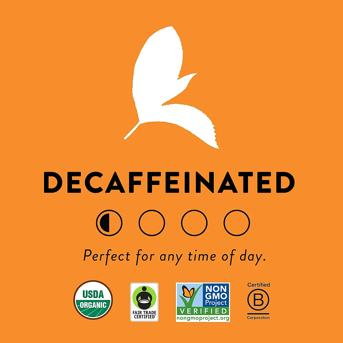Choice Organics - Organic Decaffeinated English Breakfast Tea (6 Pack) - Fair Trade - Compostable - 96 Organic Black Tea Bags