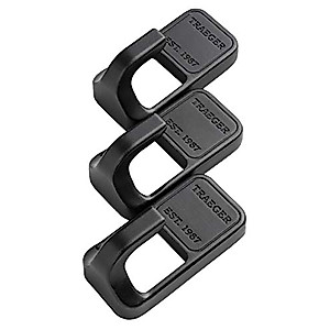 Traeger Pellet Grills BAC536 Magnetic Aluminum Tool Hooks Accessory, Black