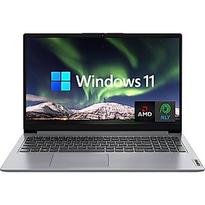Lenovo 15.6‘ IdeaPad Laptop (Latest Model),AMD Athlon Dual Core Processor,12GB RAM,640GB SSD (128GB eMMC+512GB PCIe SSD),Webcam,HDMI,WiFi 6,USB Type- C,Long Battery Life,NLY MP,Windows 11,Grey