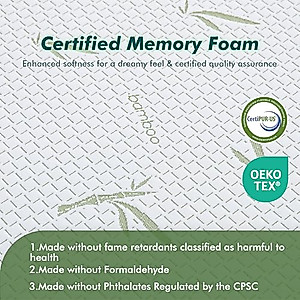 Emerspring 6 Inch Gel Memory Foam Mattress Medium-Firm Mattress, Premium Pressure, Mattress in a Box, CertiPUR-US Certified, Full