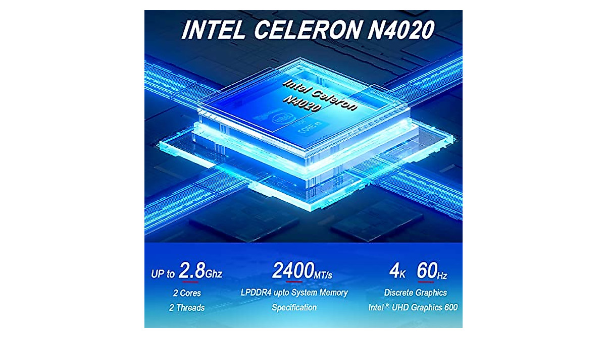 Mini PC Stick with 1TB SSD and Windows 11 Pro | ALADAWN Mini PC