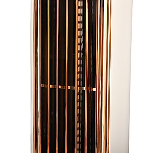 GLOGLOW Tower Fan with 220ml Water Tank Oscillating Tower Fan Small Quiet Fan with 3 Speeds 3 hrours Regular Long Spray, 6 hours Fixed Time Spray for Bedroom Office