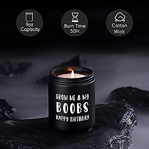 Fairy's Gift Funny Birthday Scented Candles - Naughty Boyfriend Birthday Gift - Fun Bday Gifts, Happy Birthday Husband, Partner, Hubby, BF Birthday Gift - Humorous Husband Birthday Gifts from Wife