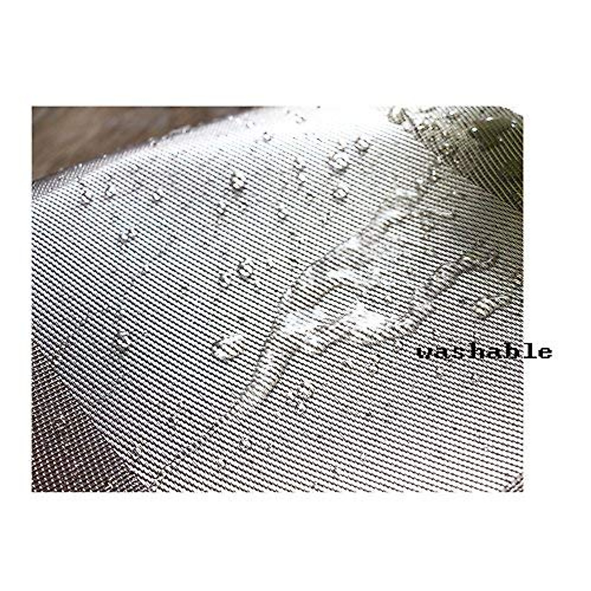 Bright Dream Placemats Easy to Clean Plastic Placemat Washable for Kitchen Table Heat-resistand Woven Vinyl Table Mats 12x18 inches Set of 4 (Grey