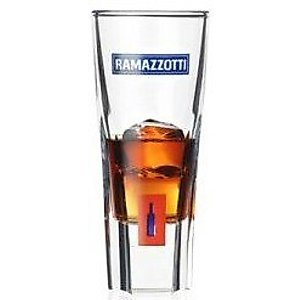 Ramazzotti Shot Glasses Set Of 4 Bar Glasses 2Cl/4Cl Lined